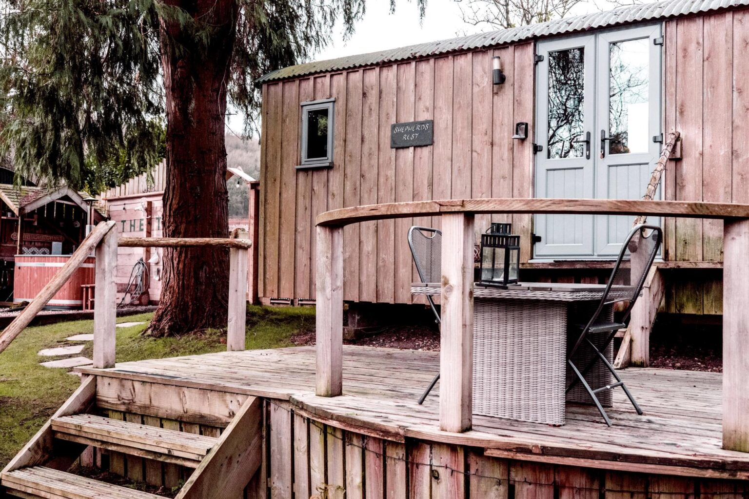 Shepherds Rest at The Shepherds Hut Retreat - Tiny Living